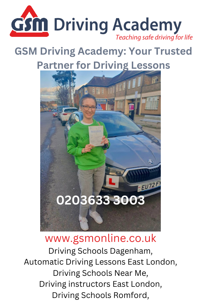 GSM Driving Academy: Your Trusted Partner for Driving Lessons - GSM ...