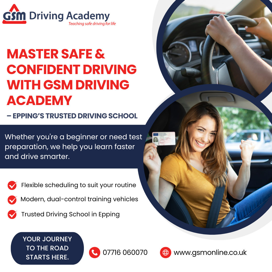 Master Safe & Confident Driving with GSM Driving Academy